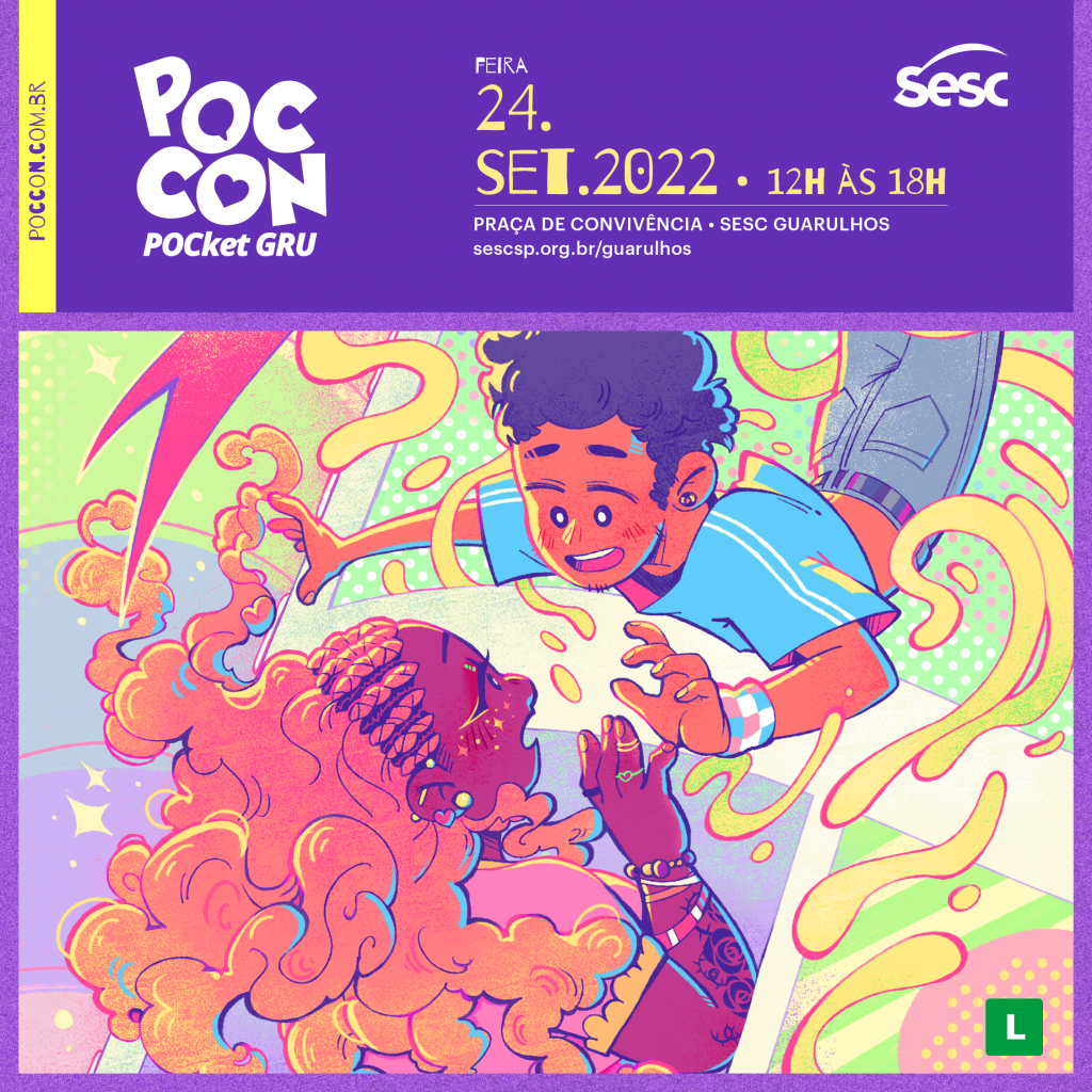 POC CON – Feira LGBTQ+ de Quadrinhos e Artes Gráficas